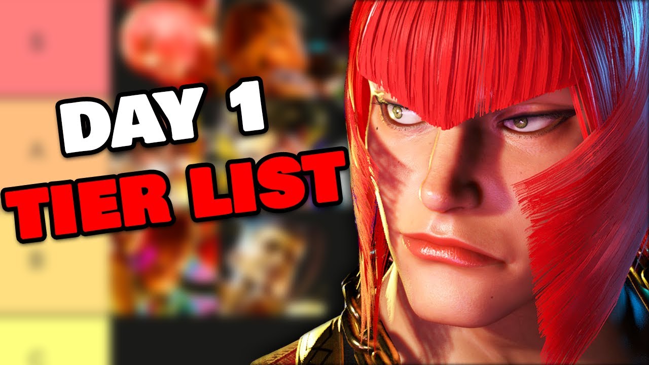 STREET FIGHTER 6 TIER LIST (SF6 DAY 1) - YouTube