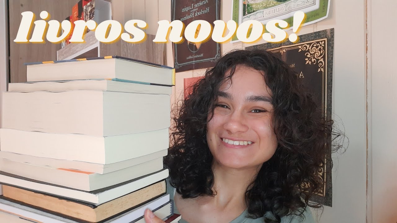 BOOK HAUL DE MUITOS LIVROS NOVOS QUE CHEGARAM POR AQUI - YouTube