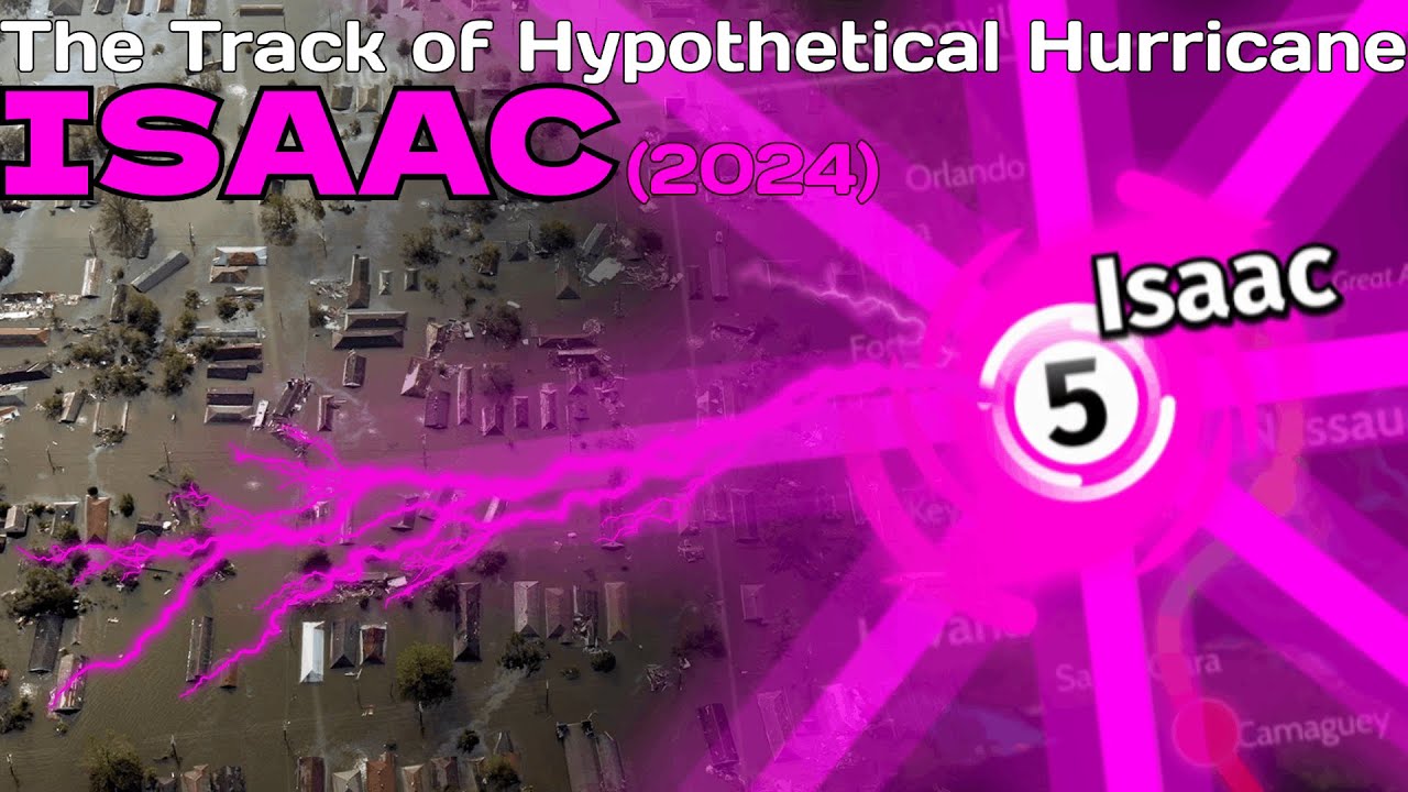 The Track of Hypothetical Hurricane Isaac (2024) - YouTube