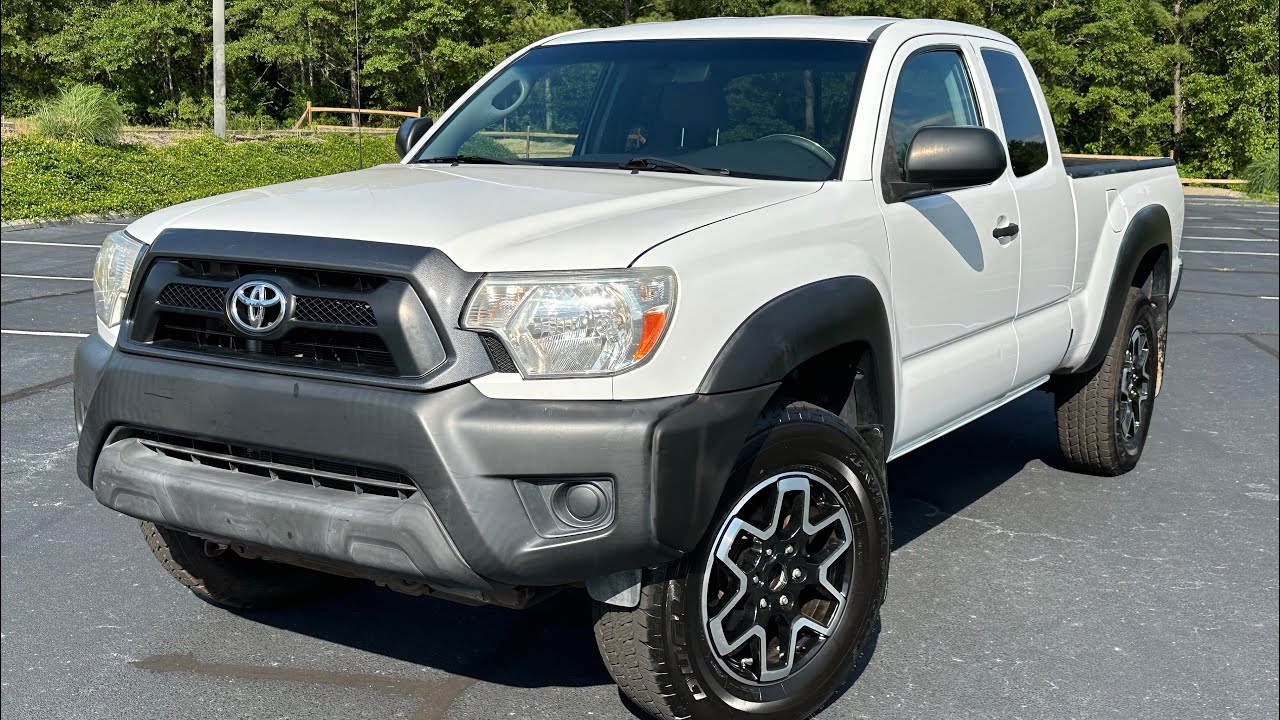 2015 Toyota Tacoma Extended Cab Prerunner 2.7 liter - YouTube