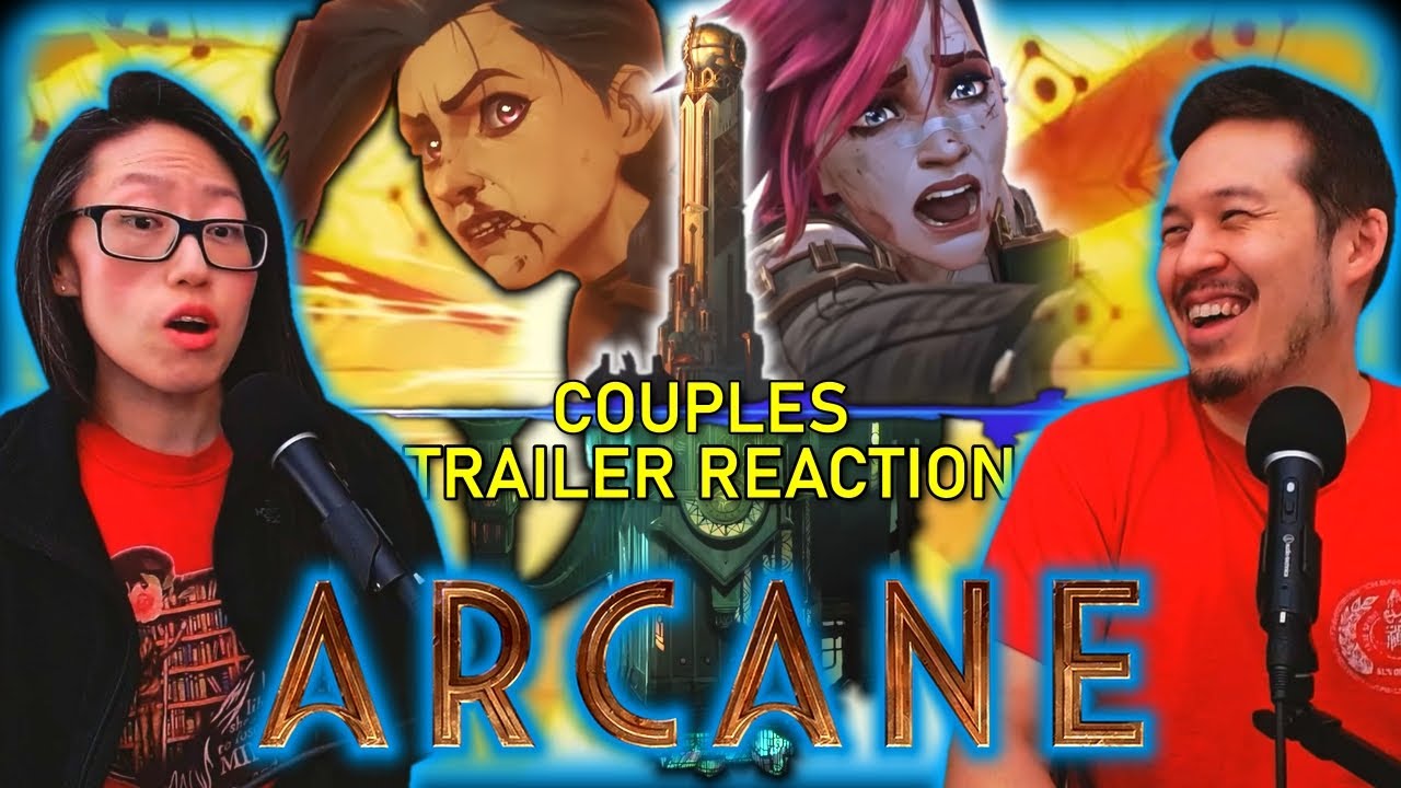 Arcane Season 2 Official Trailer | Couples first time watching REACTION ...