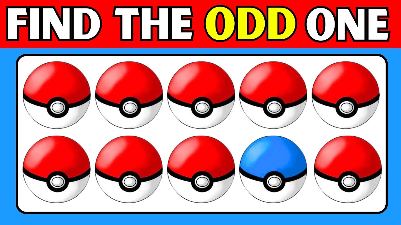 Pokemon Odd One Out Challenge: Can You Spot It?🔍 Pokémon Edition - YouTube