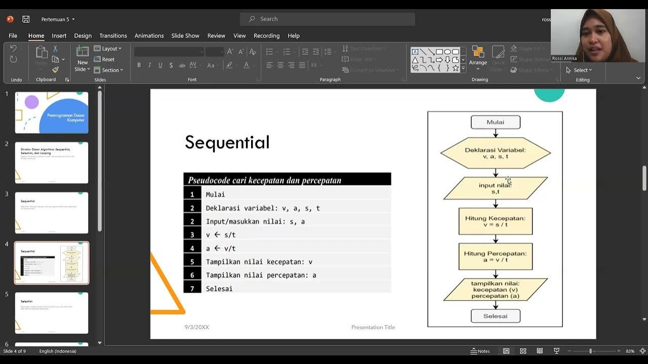 Pemrograman Dasar Komputer: Sequential, Selection, & Looping - YouTube