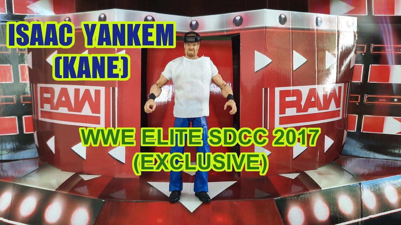 THẠCH PT - REVIEW MÔ HÌNH WWE ISAAC YANKEM (KANE) - ELITE SDCC 2017 ...