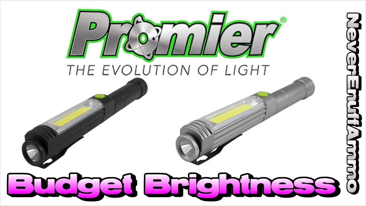 Promier Flashlight - Multi Function Budget Brightness - YouTube