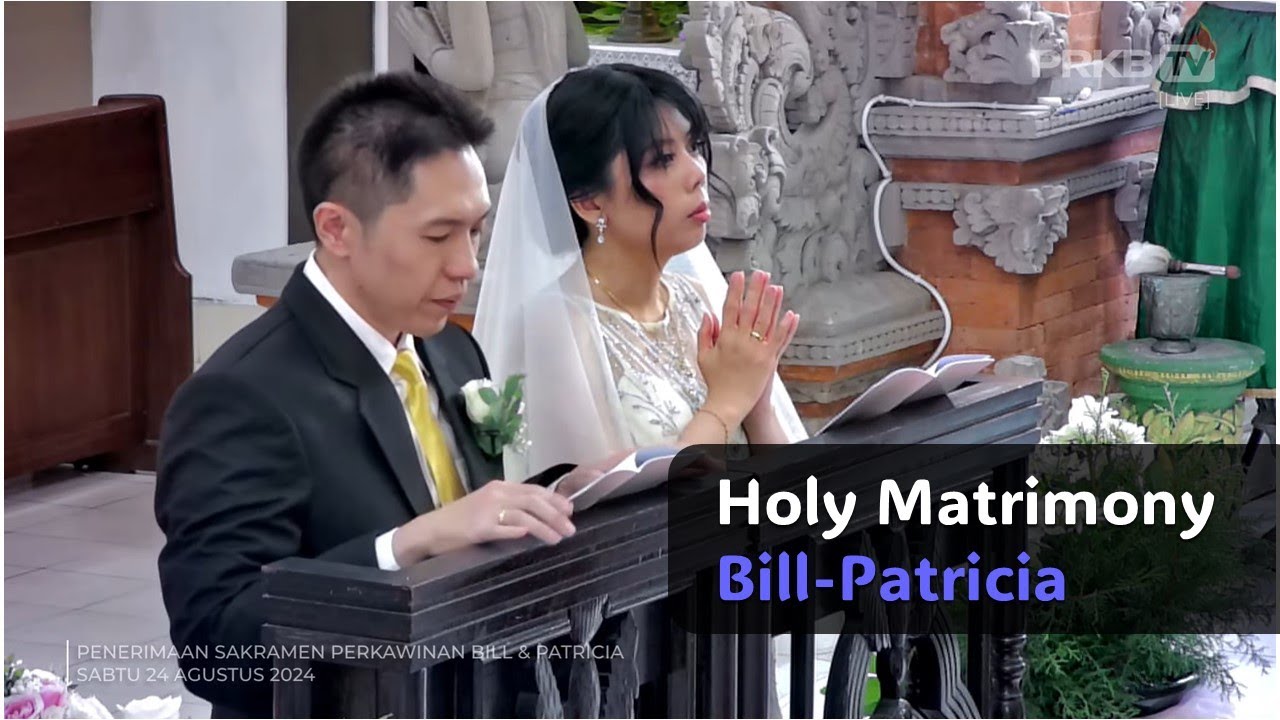 Penerimaan Sakramen Perkawinan Agustinus Bill Walandouw dan Patricia ...