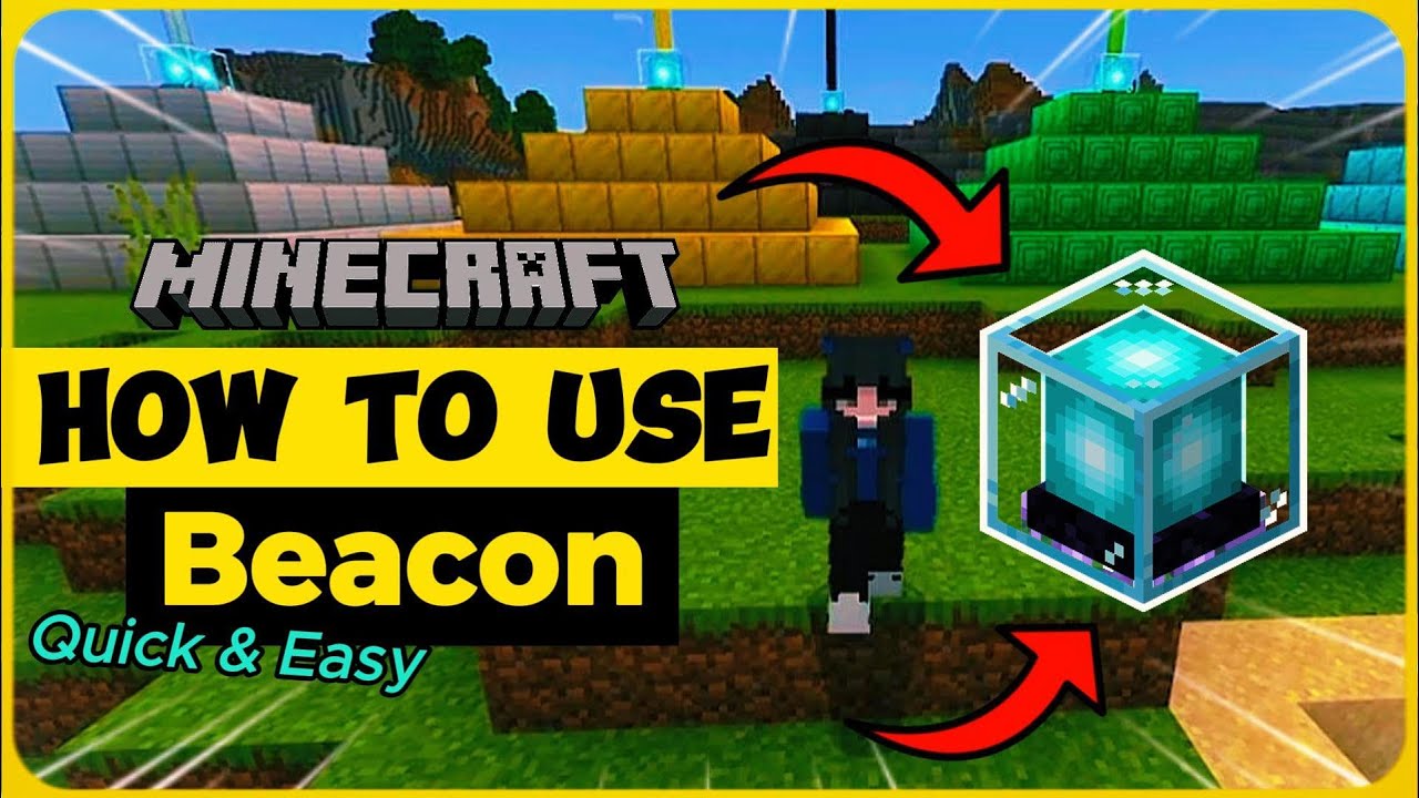 How To Use “Beacon” in Minecraft | Quick & Easy Guide - YouTube