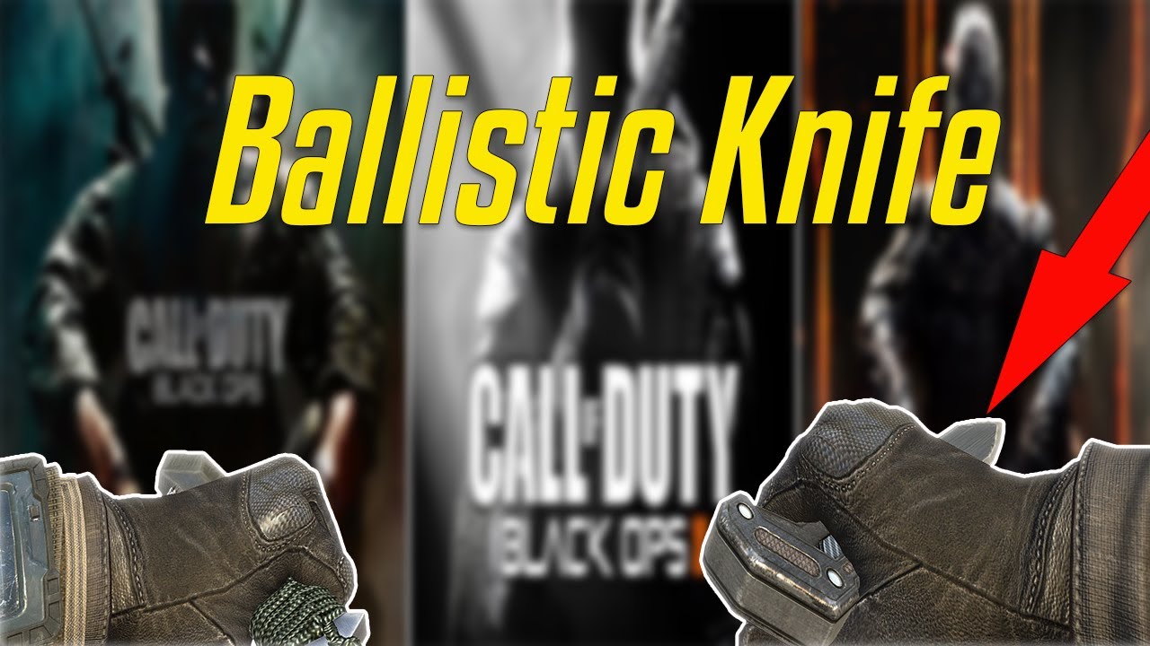 Evolution of The Ballistic Knife in Every Call Of Duty - YouTube
