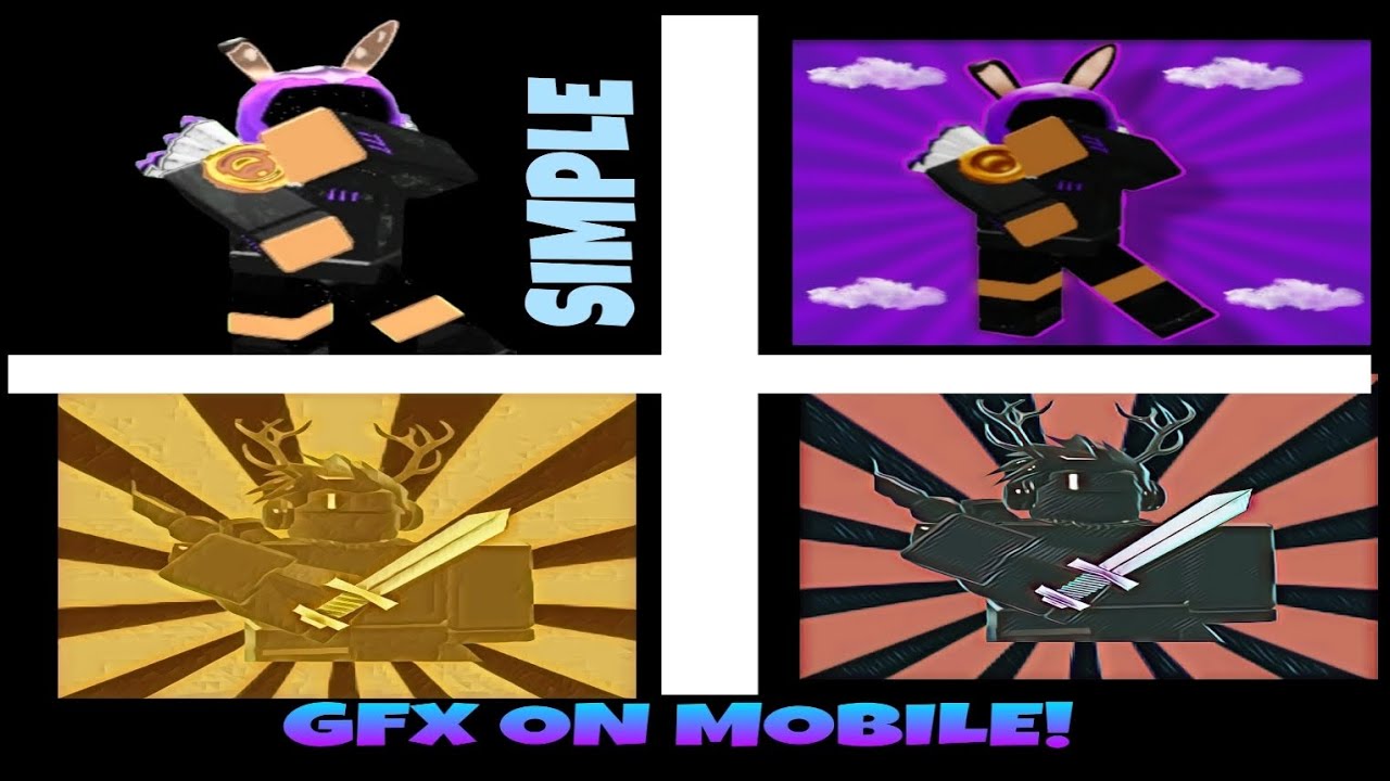 The best way to make GFX on mobile - YouTube