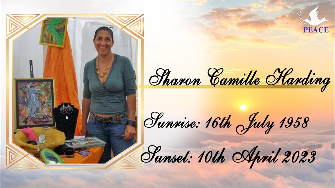 Funeral Tribute Service Of Sharon Camille Harding - YouTube