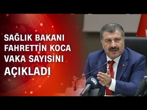 Sağlık Bakanı Koca vaka sayısını açıkladı! 05.01.2021