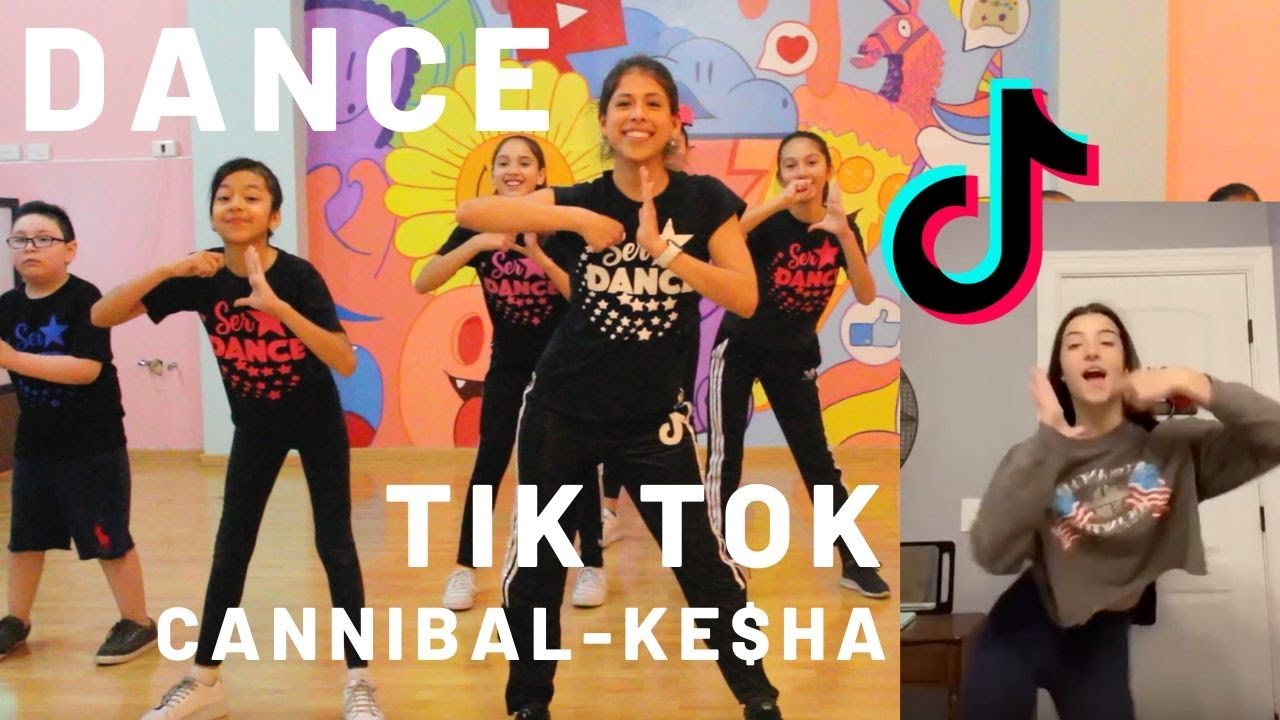 Cannibal - Kesha Dance Tik Tok | Tutorial Baile en español - YouTube