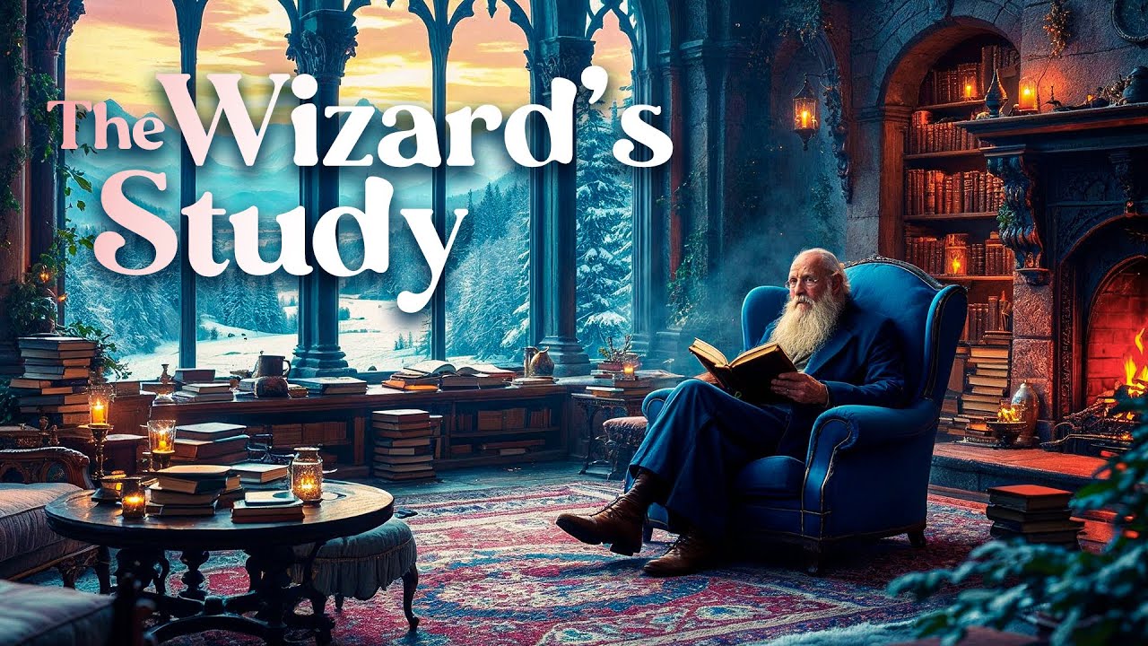The Wizard's Study ~ Cozy Fantasy Ambience for the Seekers of Magic ...