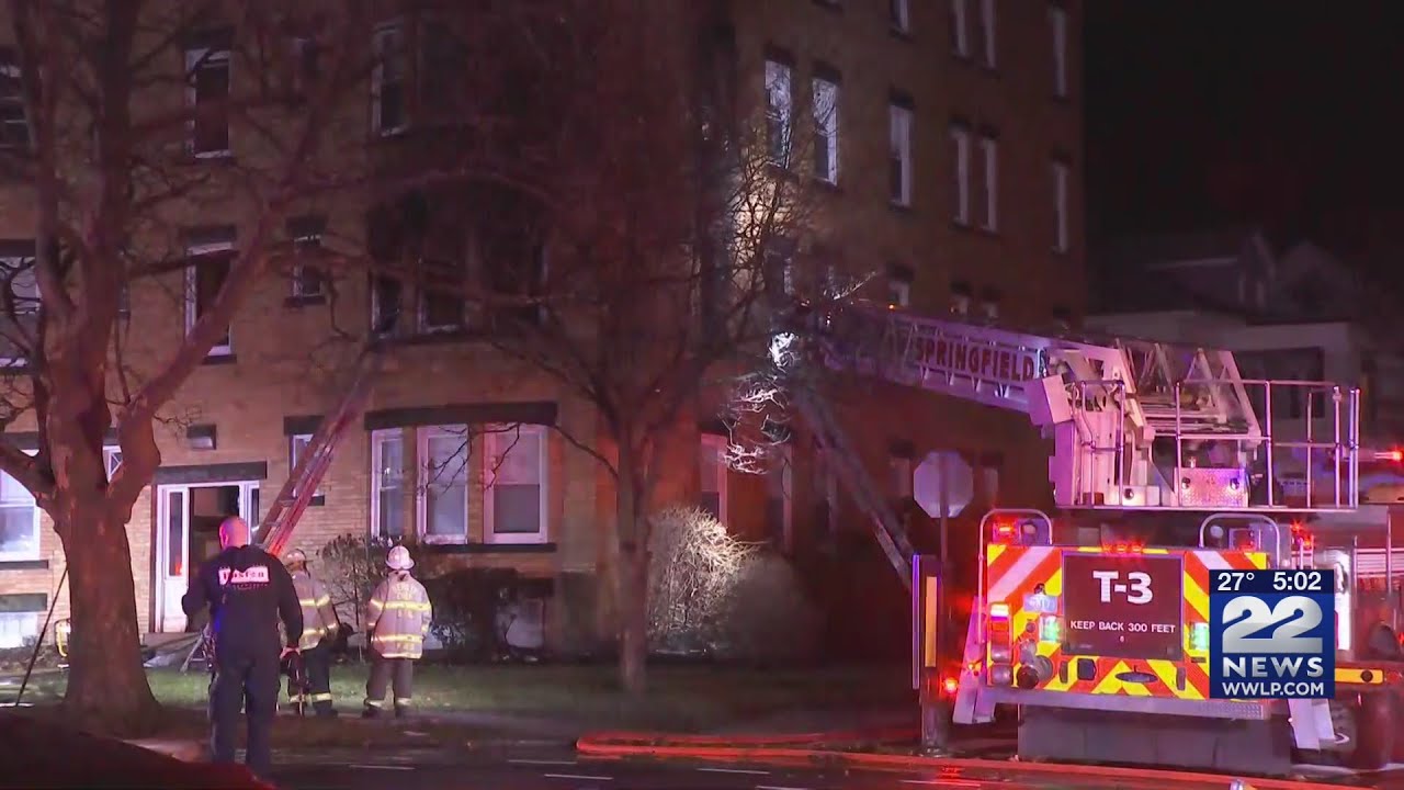 At least seven people displaced after second alarm fire in Springfield ...