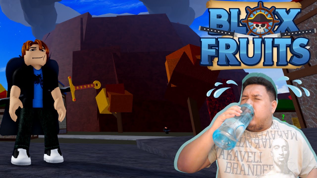 BLOX FRUITS - Cooling off on Magma Island - YouTube