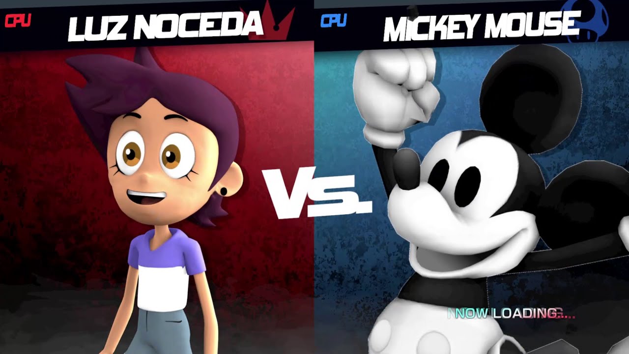 Luz Noceda vs Mickey Mouse (Steamboat Willie) [Aberranced Quickie ...