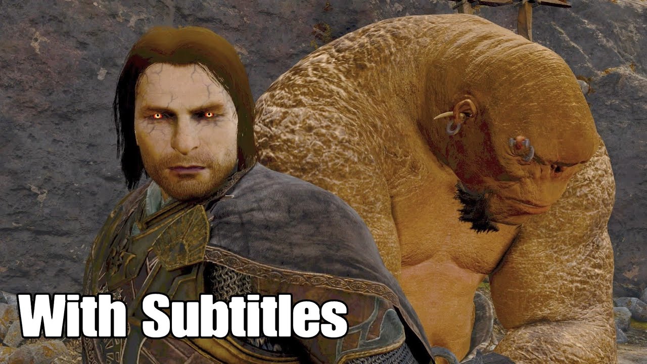 Olog Talking About Shelob (The Great Spider) - Shadow Of War - YouTube