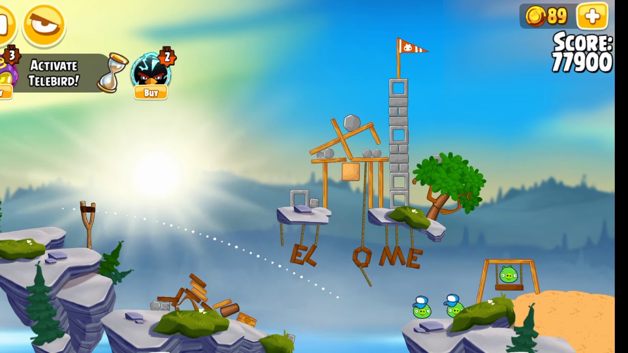 Game Over: Angry Birds Seasons (Android) (Summer Camp variant) - YouTube