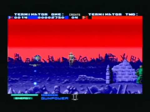 Terminator 2 T2 (1992) SEGA Mega Drive II -Retro Gaming- - YouTube