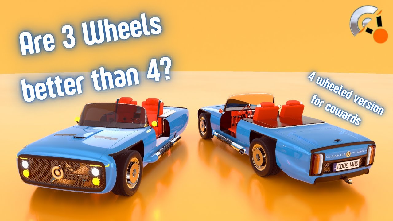 I built a 3-Wheeled car because it sounded cool. (Automation/BeamNG ...