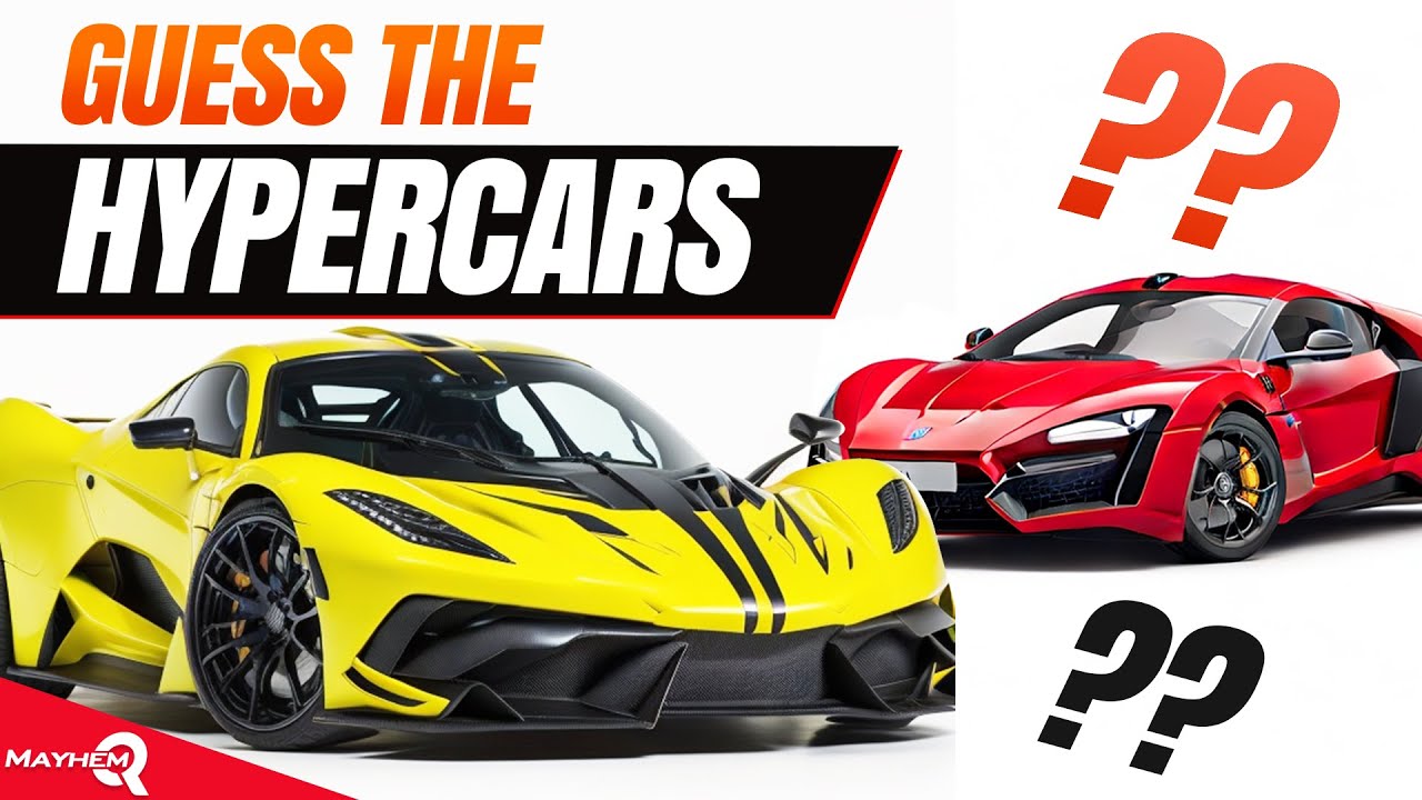 Test Your Hypercar Knowledge: Guess the Iconic Supercars in this Quiz ...