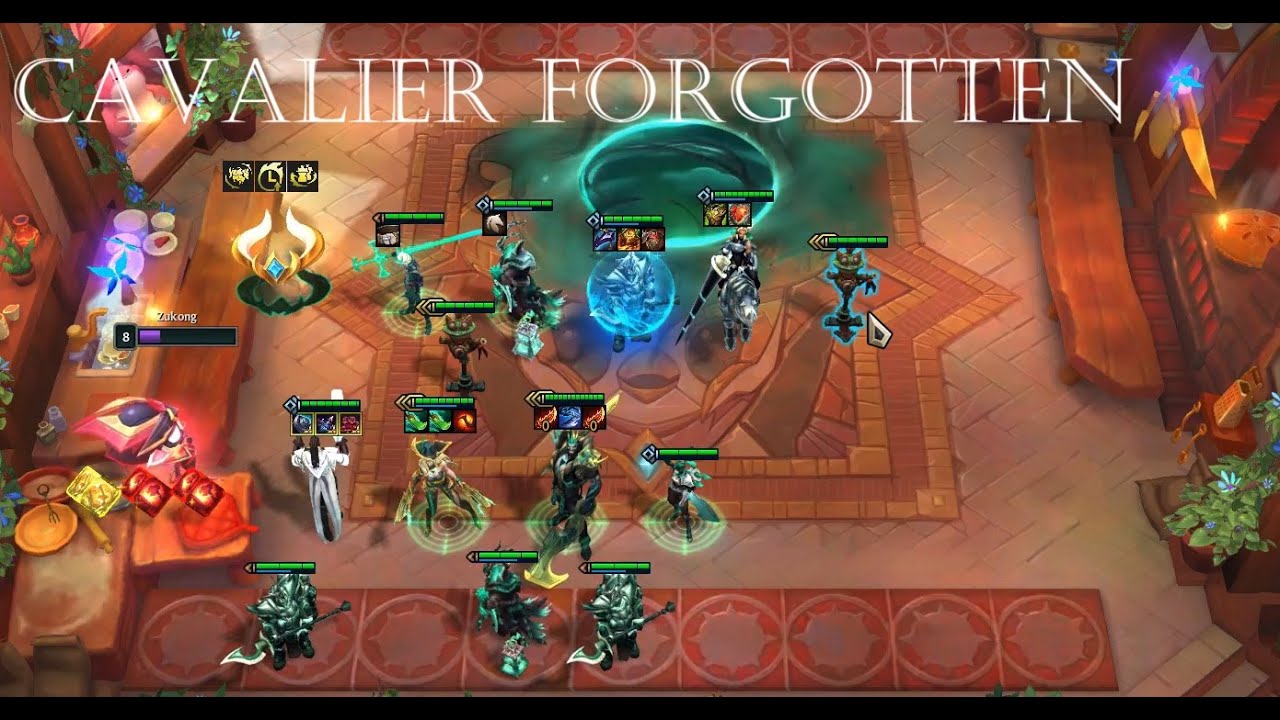 TFT Dawn of Heroes Revival - Cavalier Forgotten Setup Gameplay - YouTube