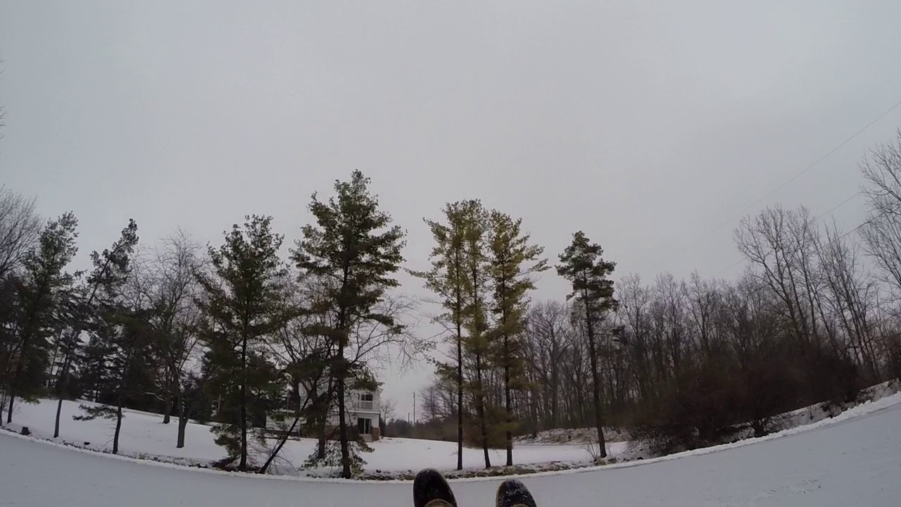 Sledding Run - Sunday Feb 11, 2018 - YouTube