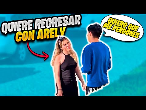 LUISITO QUIERE REGRESAR CON ARELY 😱 *no sabía que la estaba grabando*