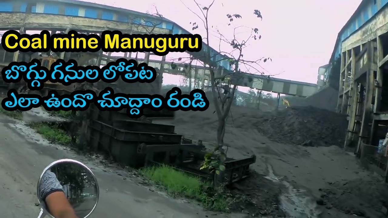 Manuguru Singareni coal mines Inside videos | India coal mines in ...