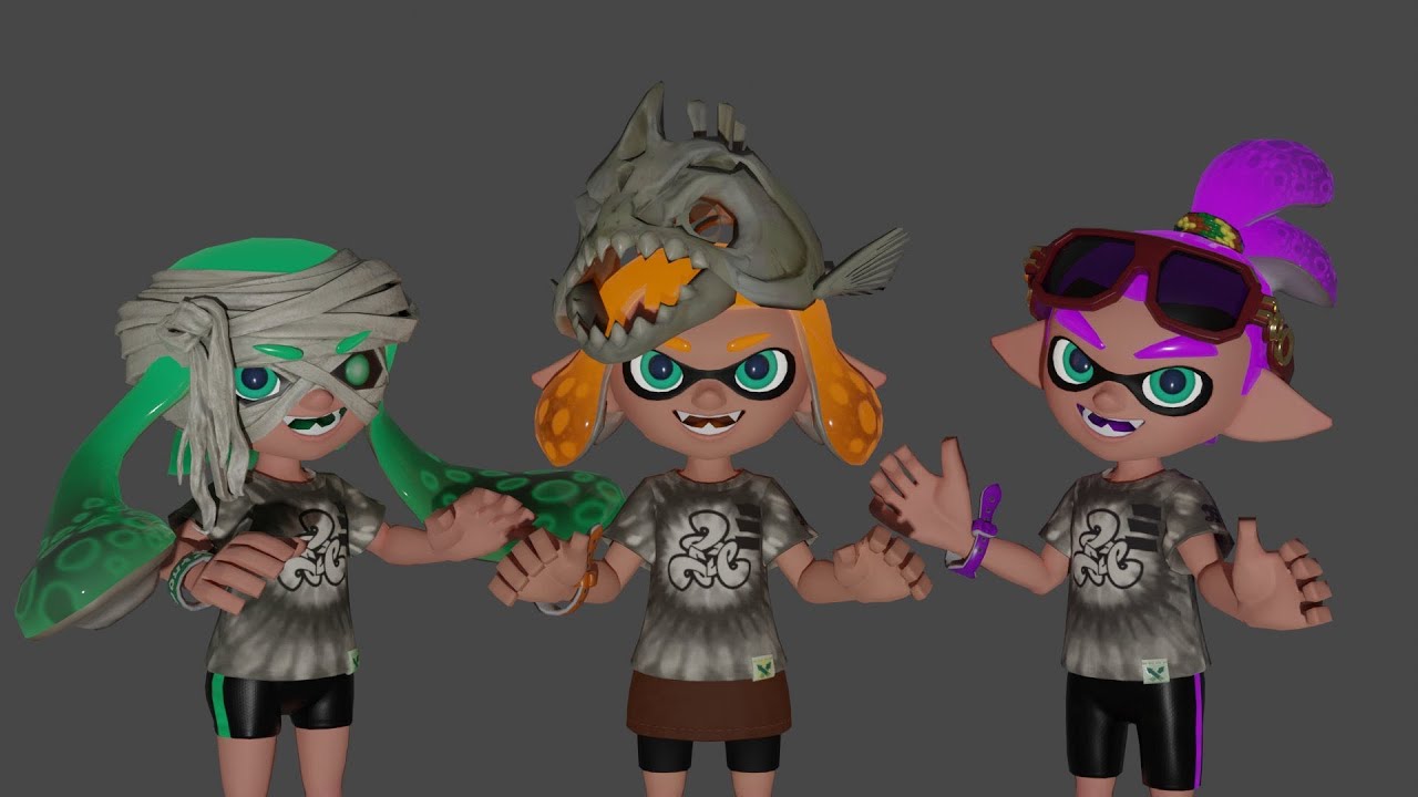 Splatoon 3 SplatFest - GO TEAM GHOST...AGAIN! (Tricolor Turf War!) 🦑🐙 ...