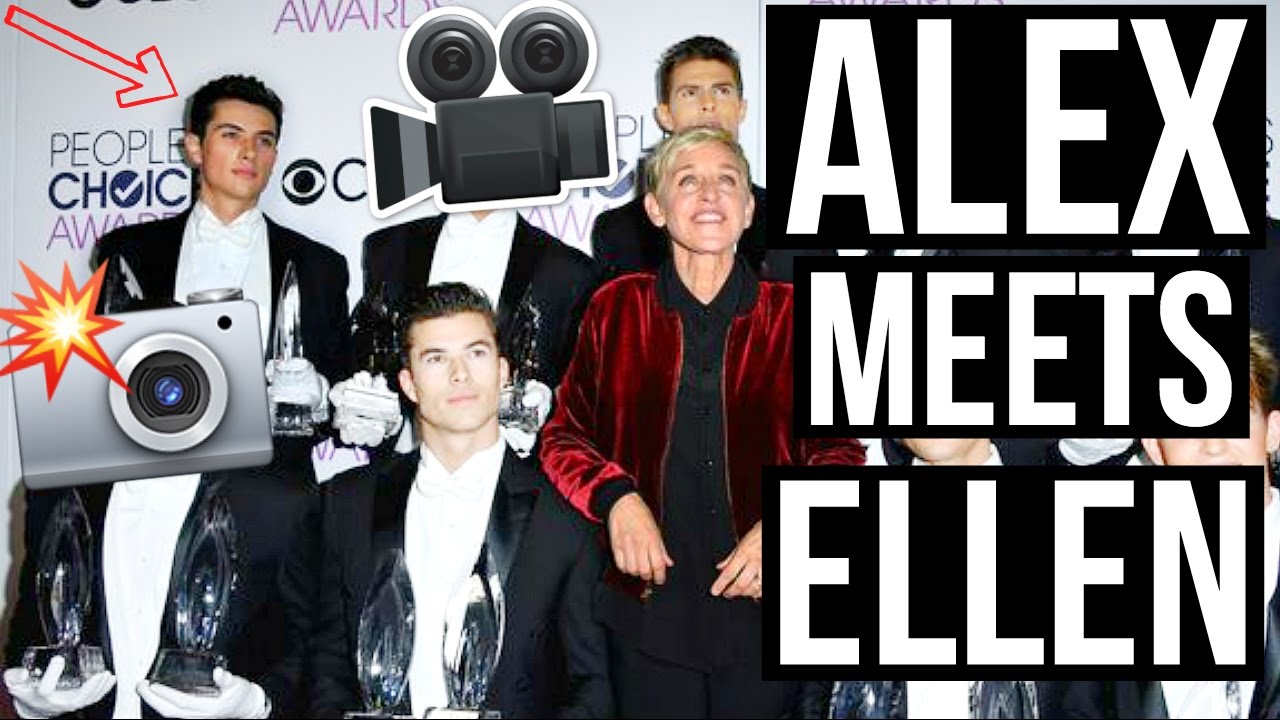 ALEX MEETS ELLEN! - YouTube