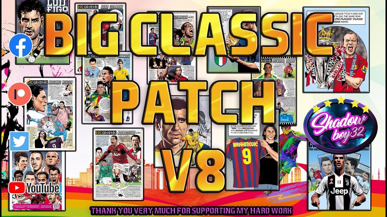BIG CLASSIC PATCH v8 - FIFA 22 - YouTube