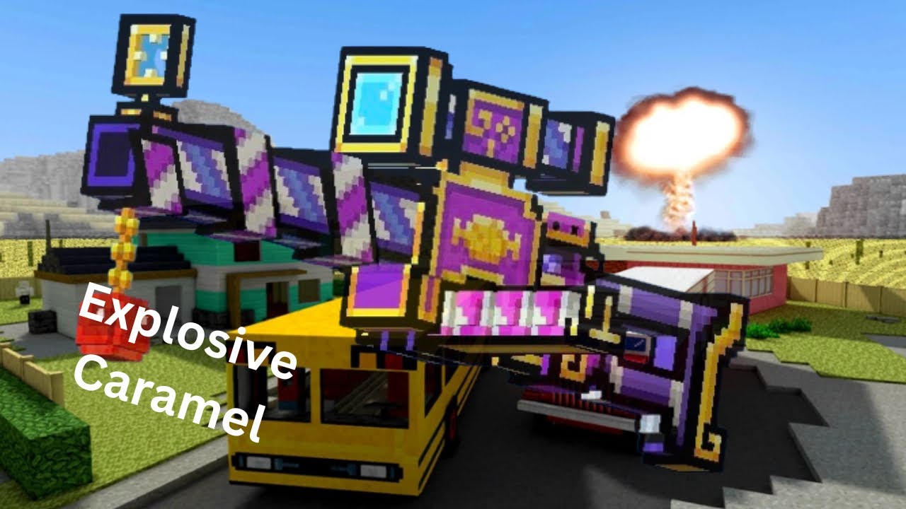 PG3D Explosive Caramel is Pure Destruction - YouTube