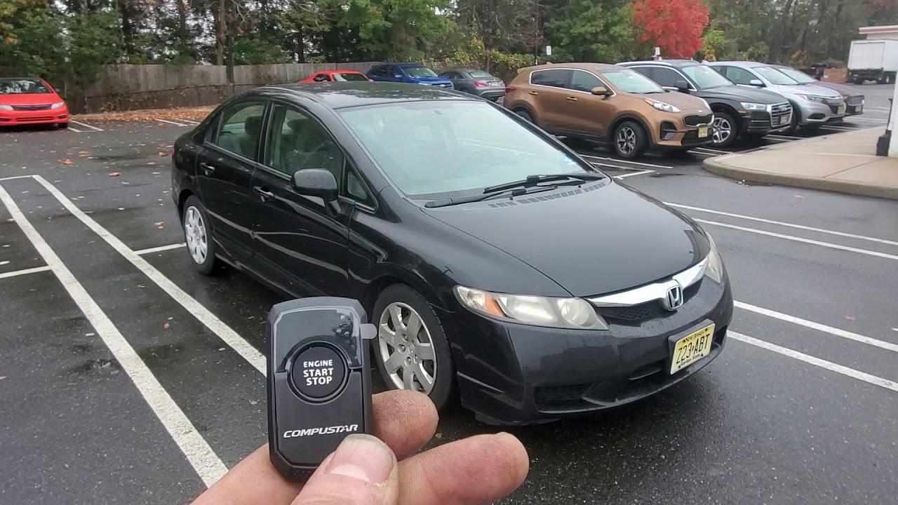 2009 Honda Civic Remote Start - YouTube