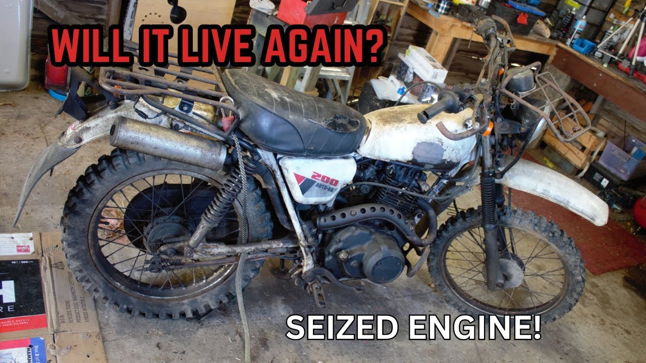 Honda farm bike restore Pt1 - YouTube