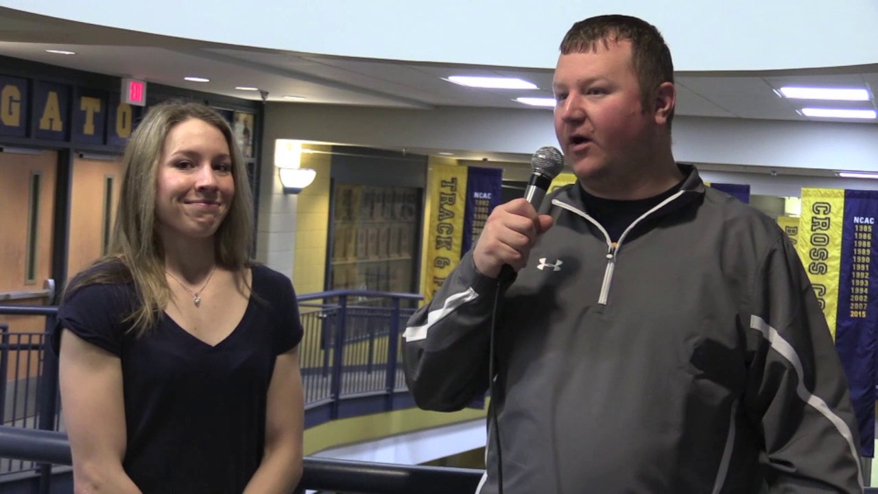 Gator Athlete of the Week (2.20.17) - Amanda Balzer - YouTube