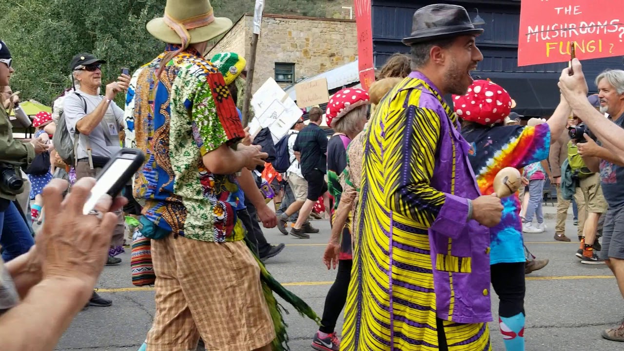 Telluride Mushroom Festival Parade 2018 - YouTube