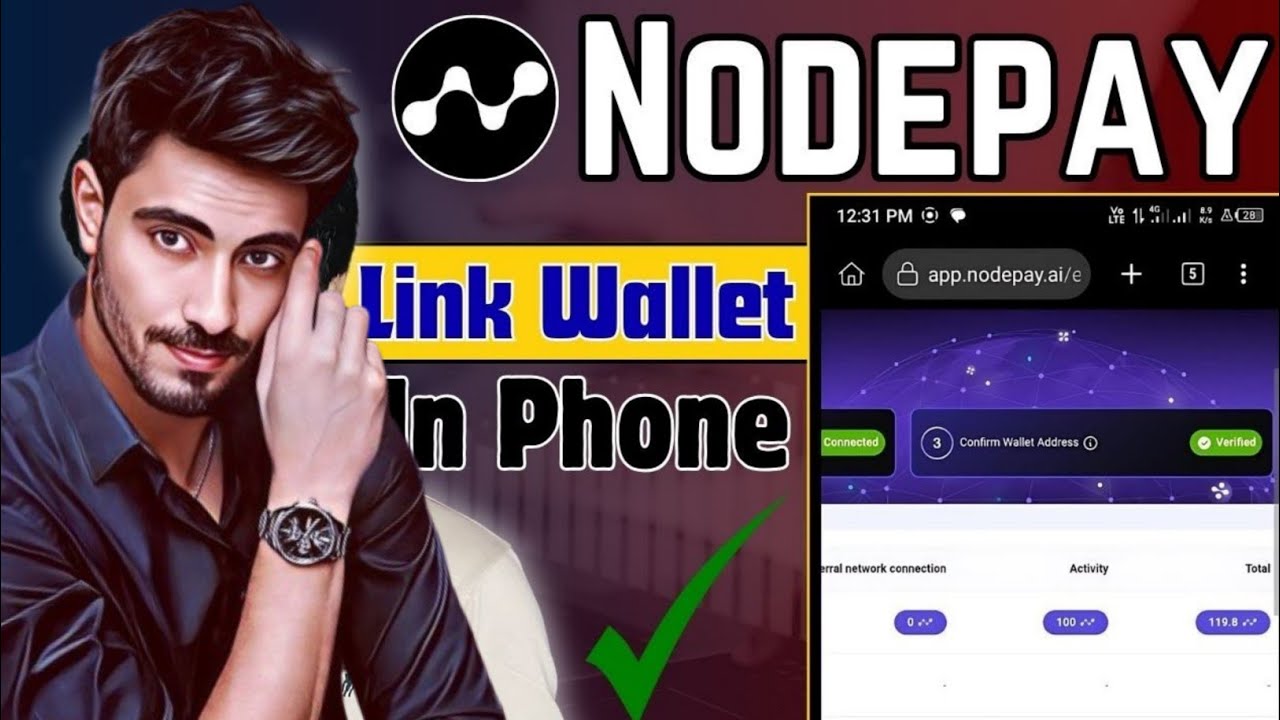 Nodepay Wallet Link IN Phone | Link nodepay wallet on mobile, connect ...