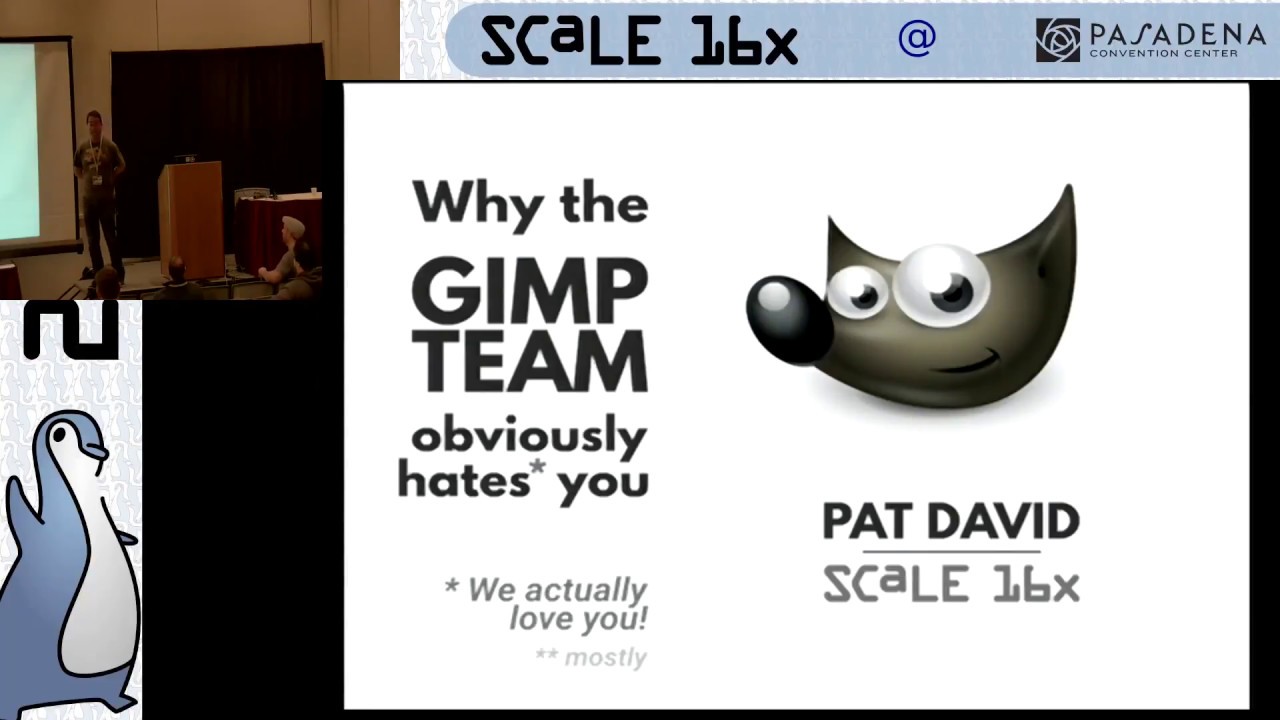 Why the GIMP Team Obviously Hates You (Pat David @SCaLE16x) - YouTube