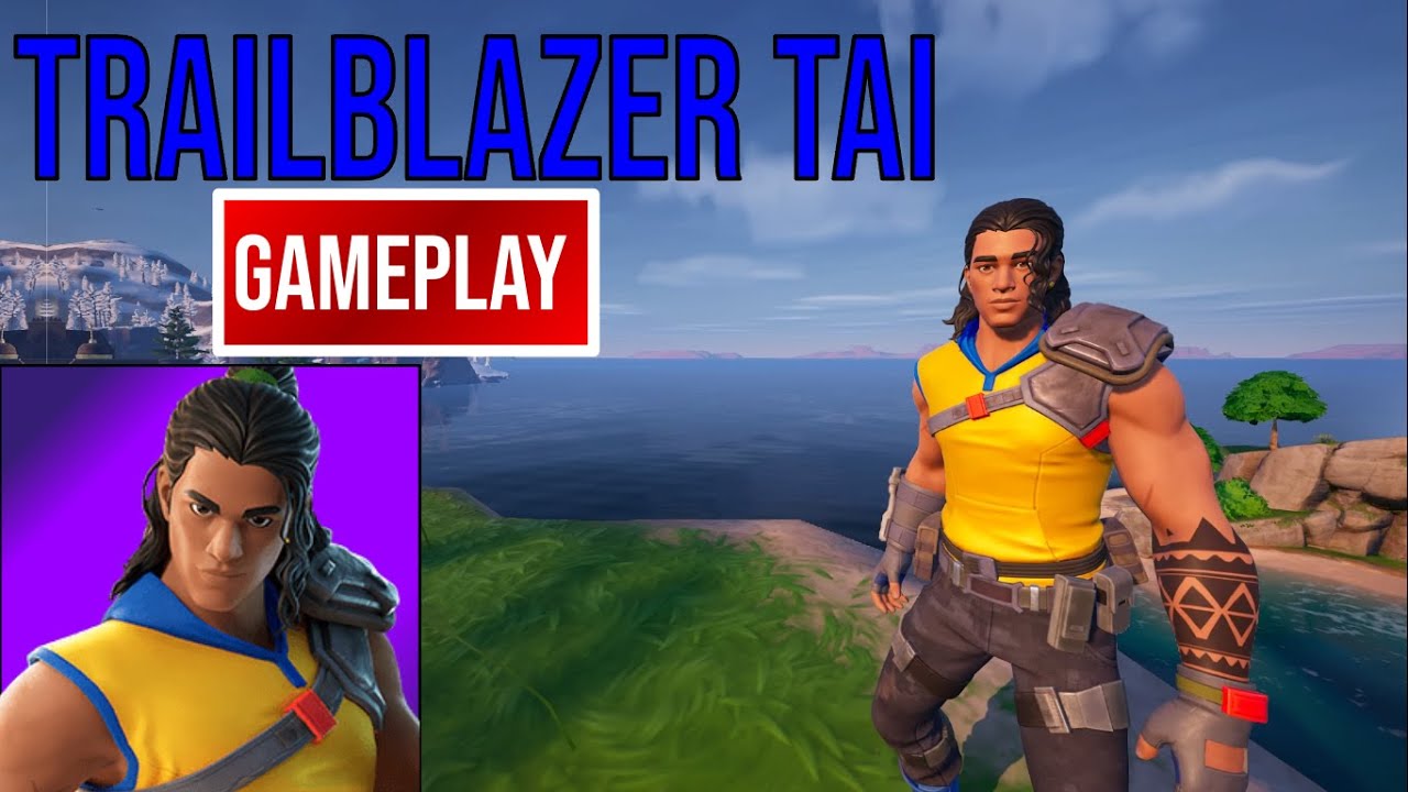 New Trailblazer Tai Skin Gameplay (Fortnite Battle Royale) - YouTube
