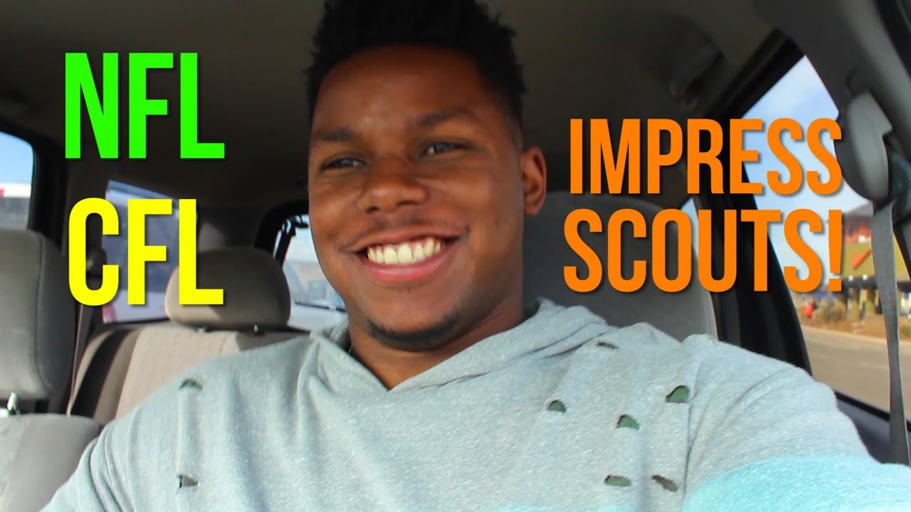 CFL Football Tryouts: How To Impress NFL Scouts - YouTube