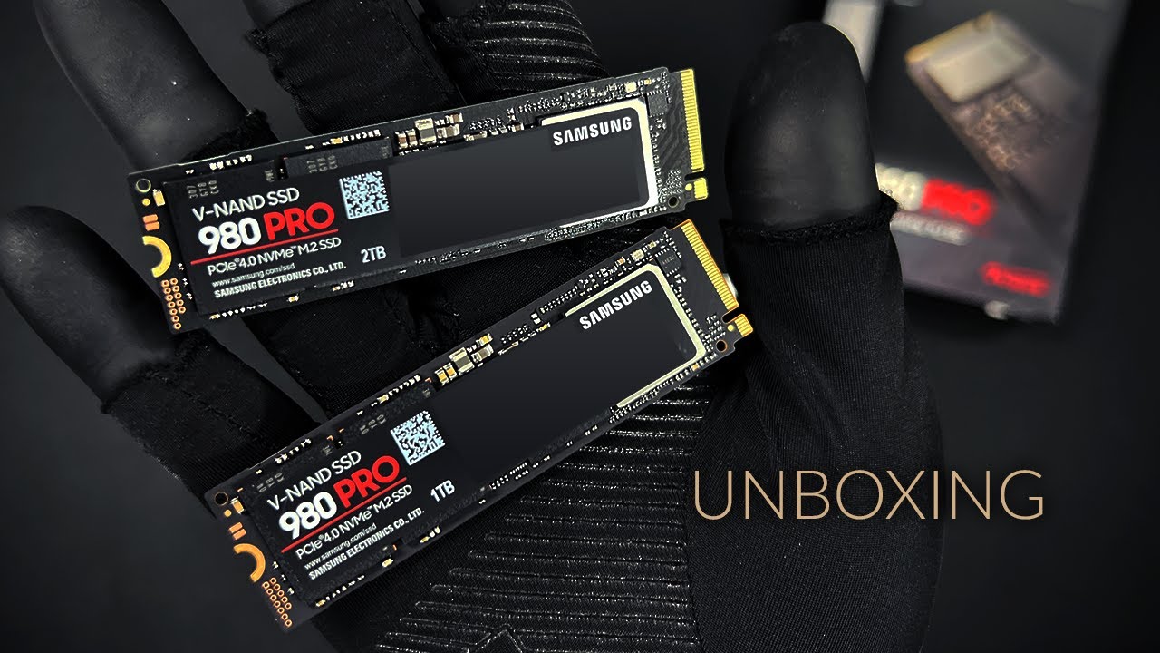 Samsung 980 Pro Unboxing - YouTube