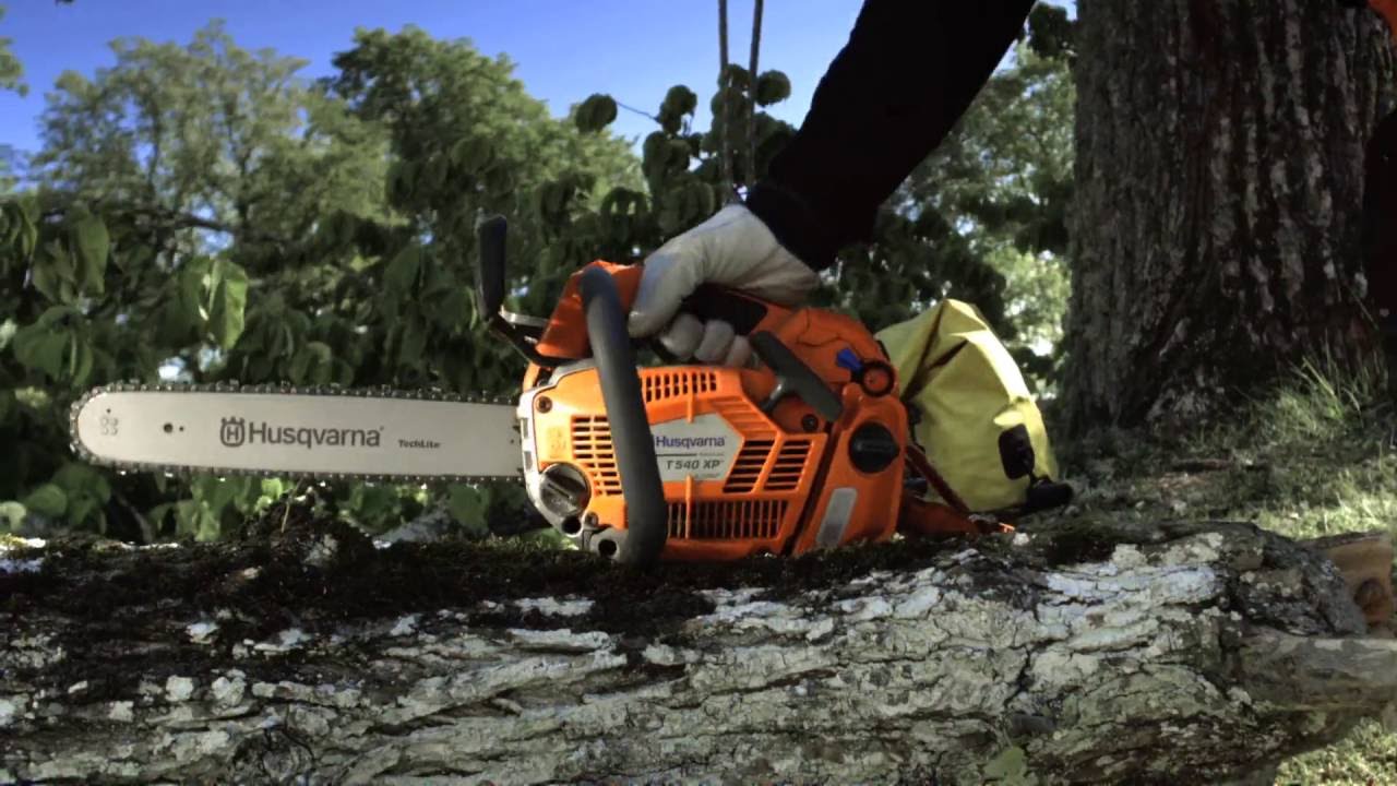 T540XP Husqvarna - YouTube