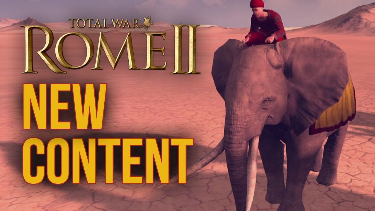Total War: Rome II - NEW CONTENT! Epirus Units, New Elephants! - YouTube