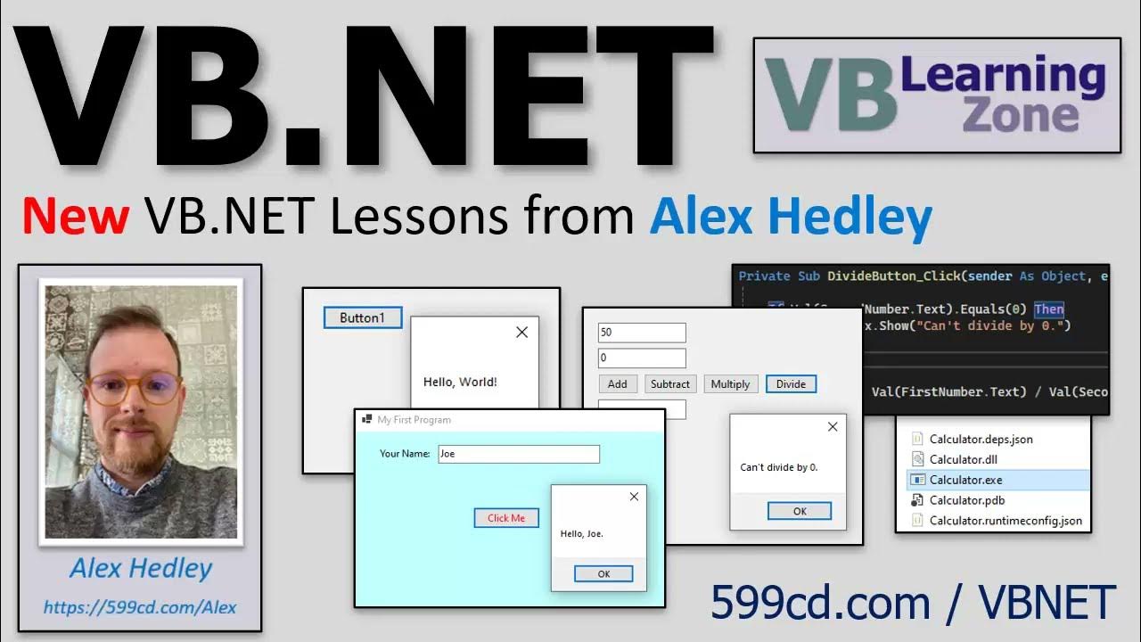 Introducing: Visual Basic.NET (VB.NET) Beginner Level 1 Course by Alex Hedley - Free Course ...