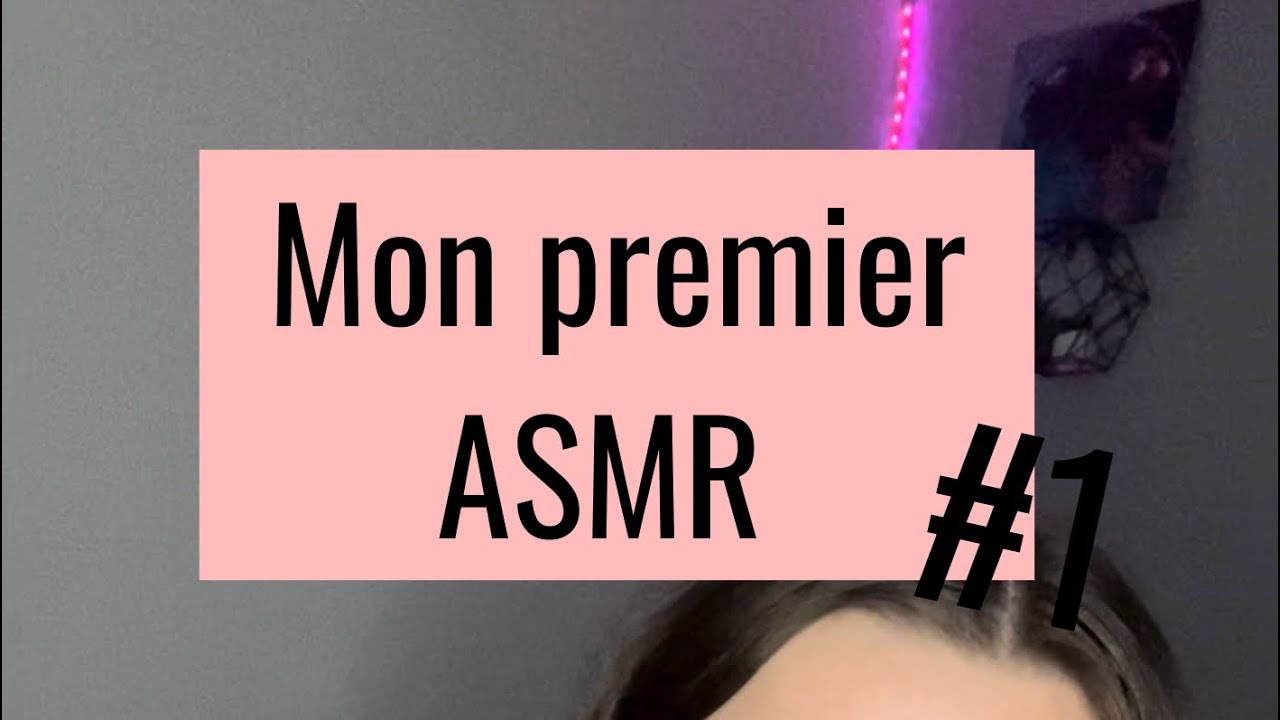 [AMSR] Mon premier ASMR (scratching, tapping…) - YouTube