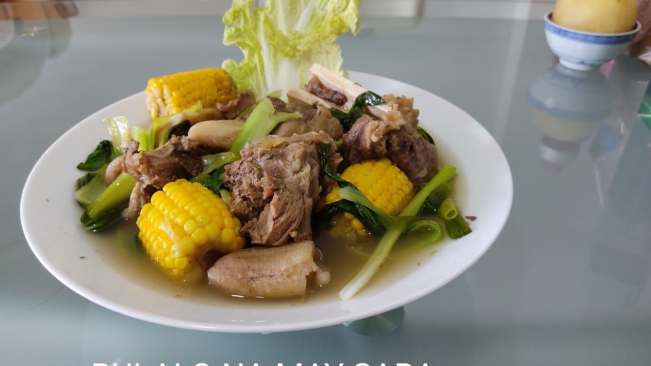 Bulalo with saba - YouTube