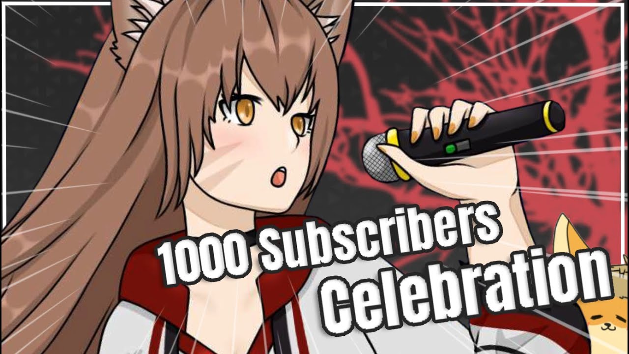 【1000 Subscribers Celebration】THANK YOUU!!【Vtuber Indonesia | Kuu ...
