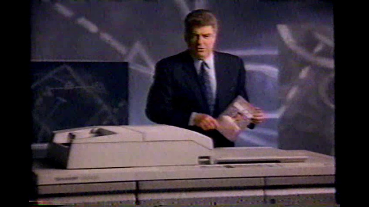 1993 Sharp Copiers Commercial - YouTube