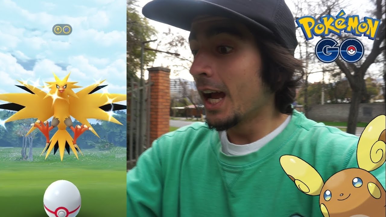 ¡DIA ÉPICO!¡ZAPDOS SHINY! ¿100% IV? + RAICHU ALOLA!-POKÉMON GO - YouTube